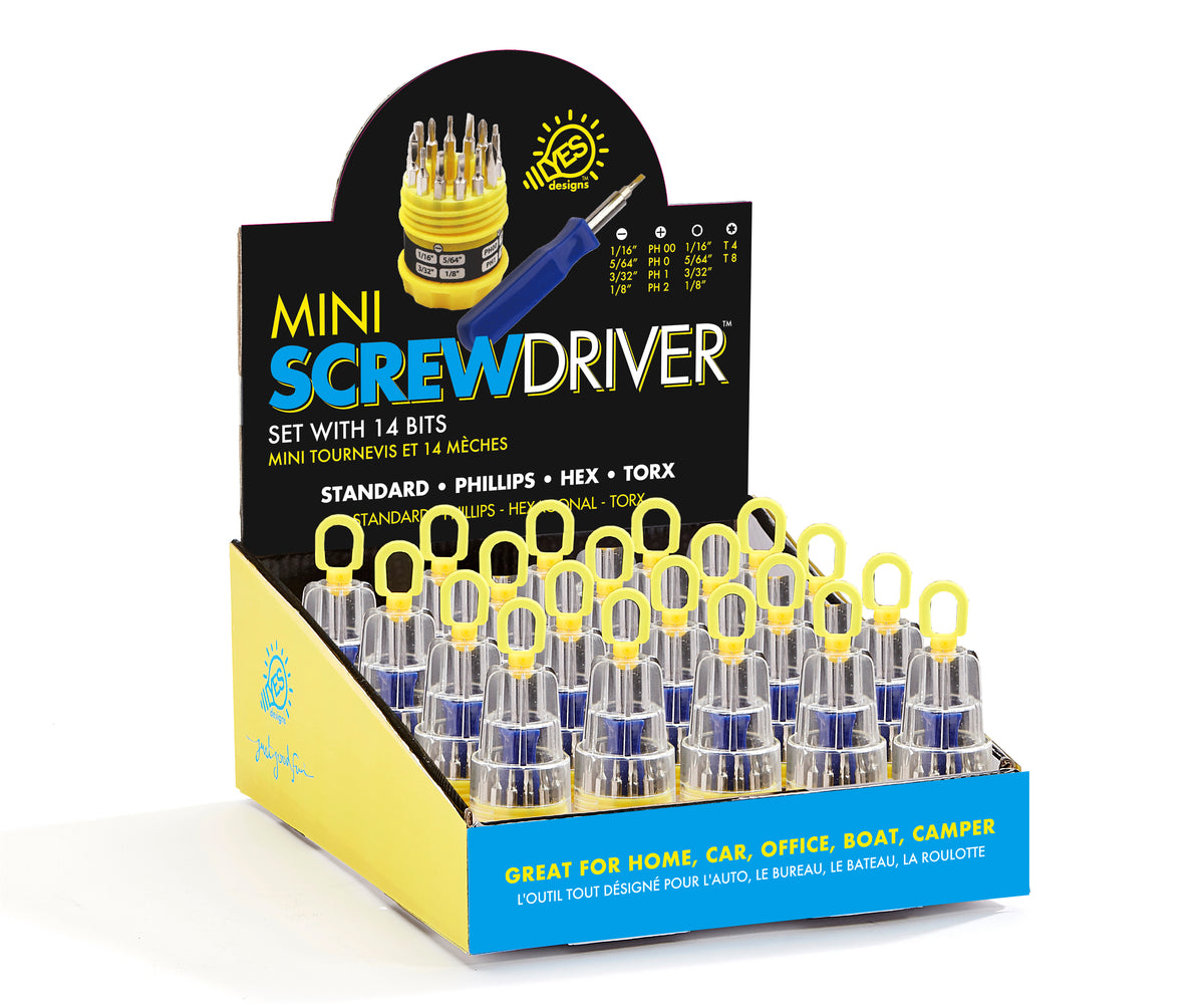 Mini Screwdriver set - by Yes Design – Mickle Macks Haberdashery